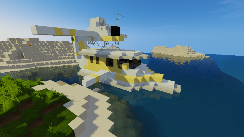 Seaplane (Dornier Seastar) Minecraft Map