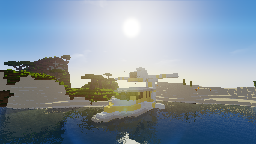 Seaplane (Dornier Seastar) Minecraft Map