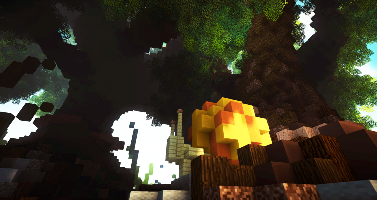 Flora and Fauna - VoxFox Tree Contest Entry Minecraft Map