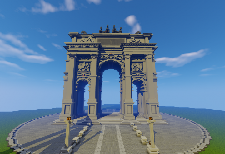 Triumphal Arch Minecraft Map