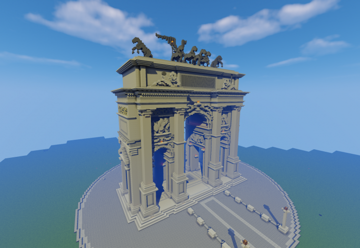 Triumphal Arch Minecraft Map