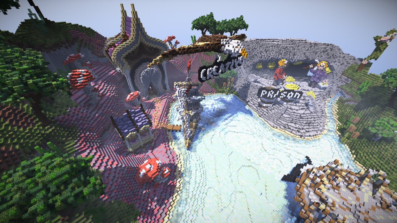 TheJungFamily ServerHub Minecraft Map