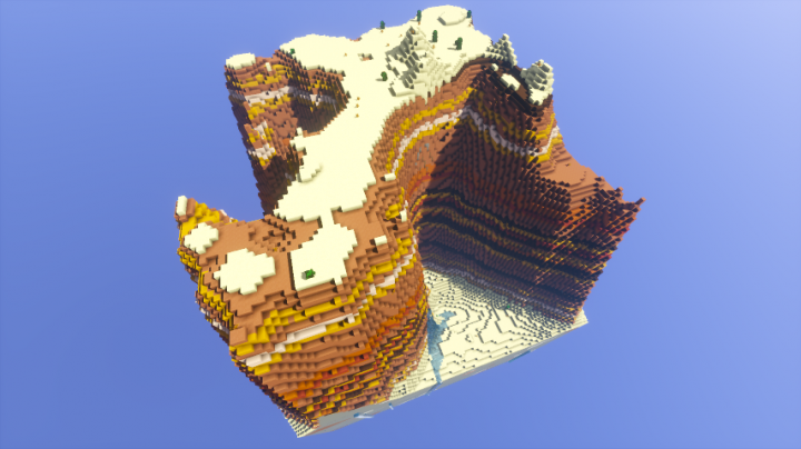 Desert Mesa Minecraft Map