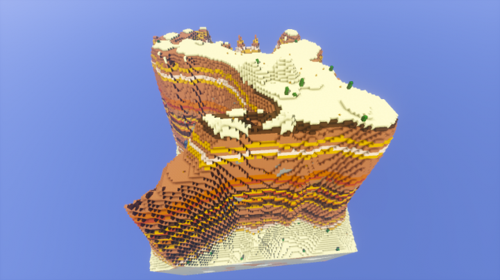 Desert Mesa Minecraft Map