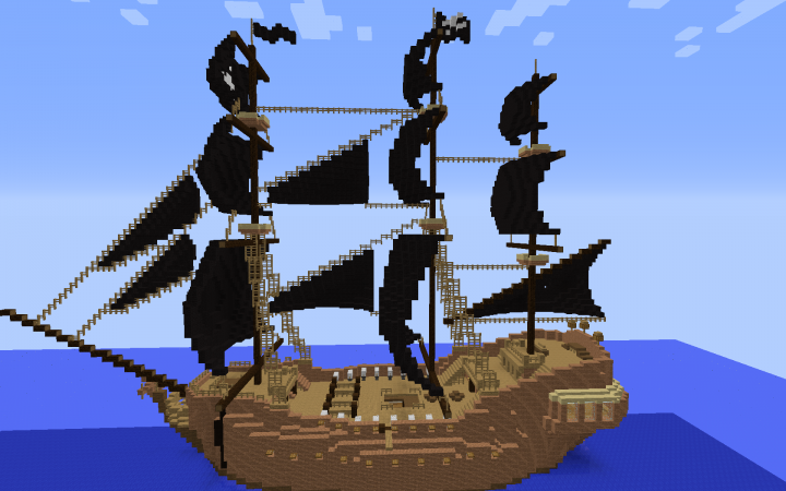 The Black Pearl Minecraft Map