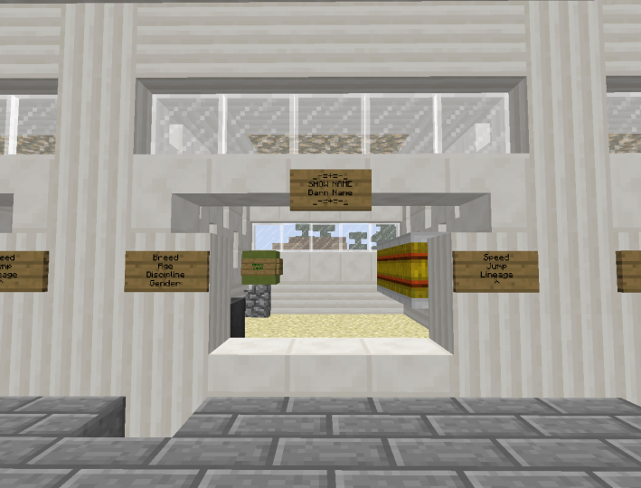 Fully Functional Horse Barn Minecraft Map