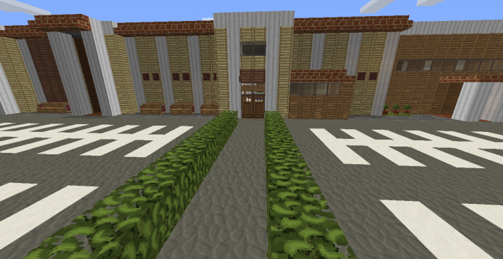 Retro American mall Minecraft Map