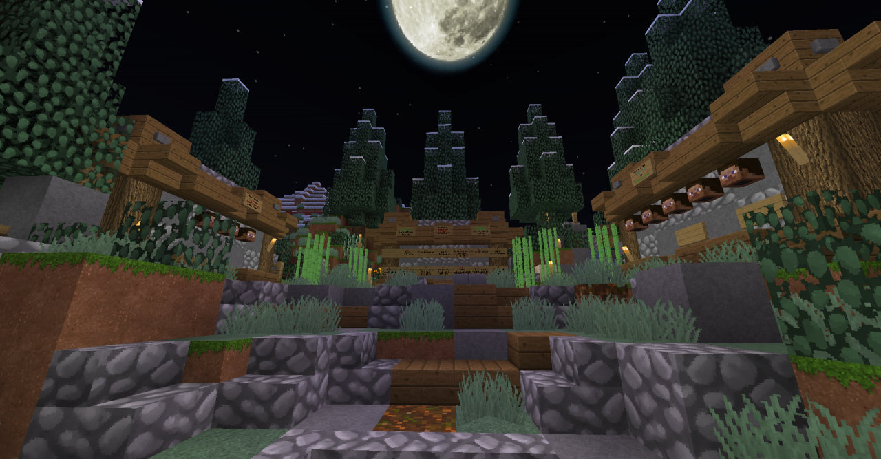 Minecraft server spawn survival+guilds Minecraft Map