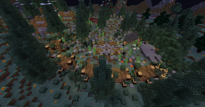 Minecraft server spawn survival+guilds Minecraft Map