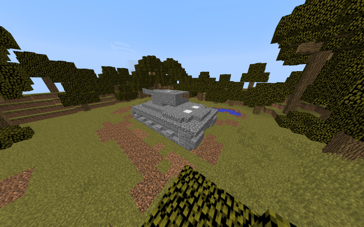 KV-1 Soviet WW2 Heavy Tank Replica Minecraft Project