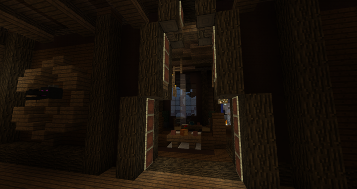 #1Rooms: living room of the hunter Minecraft Map