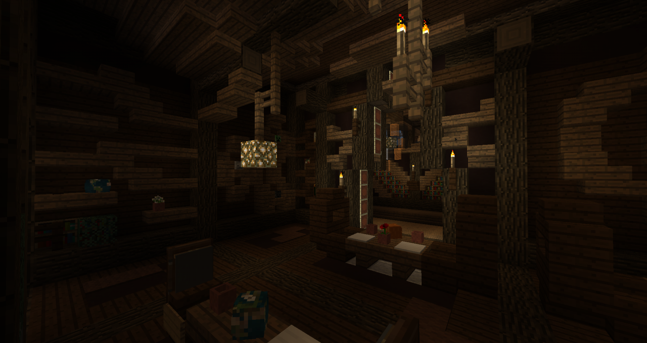 #1Rooms: living room of the hunter Minecraft Map