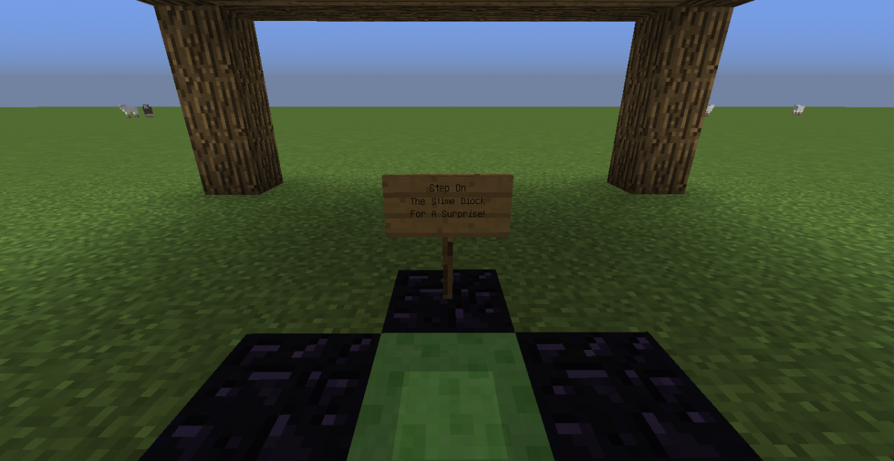 Slime Block House Minecraft Map