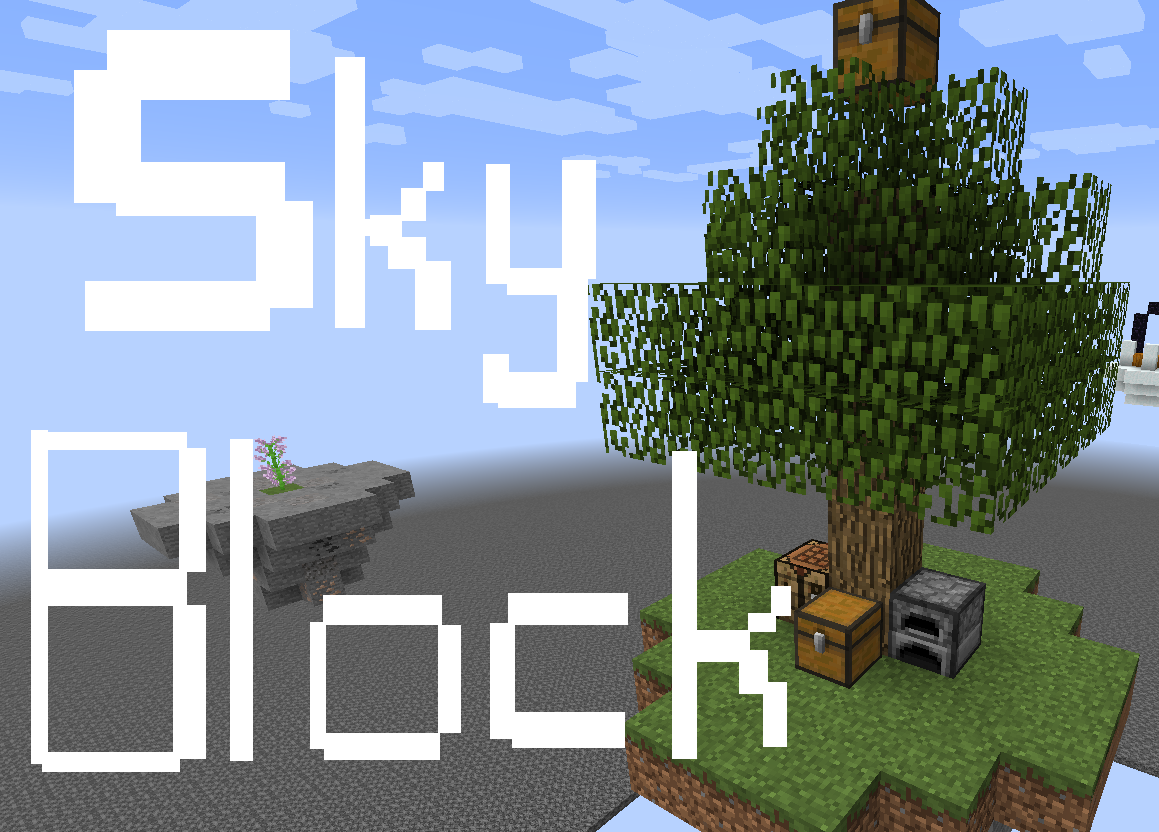 Sky Block - New player dedicated Minecraft Map