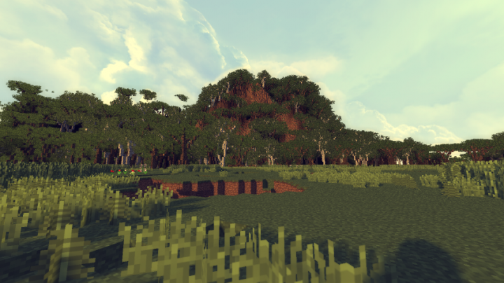 Spawn area with amazing terrain! Minecraft Map