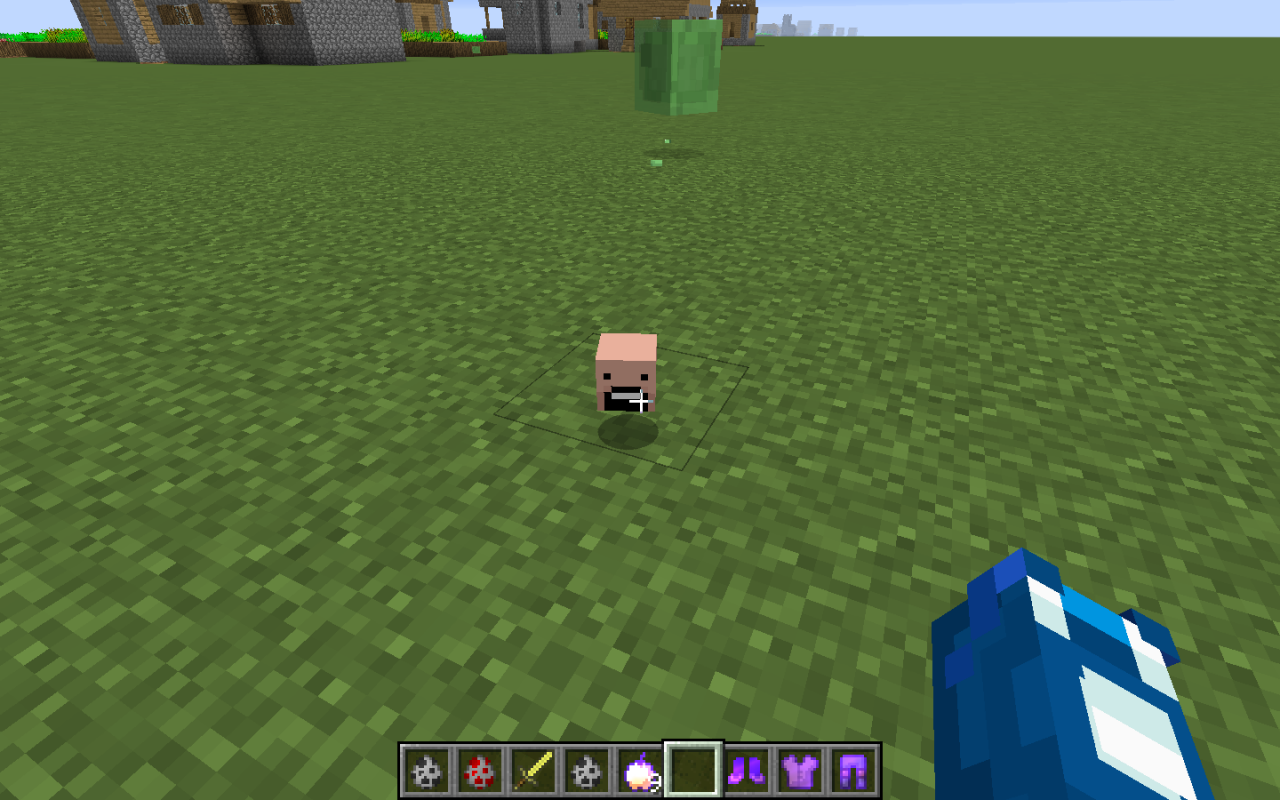 Notch Boss in One Command Minecraft Map