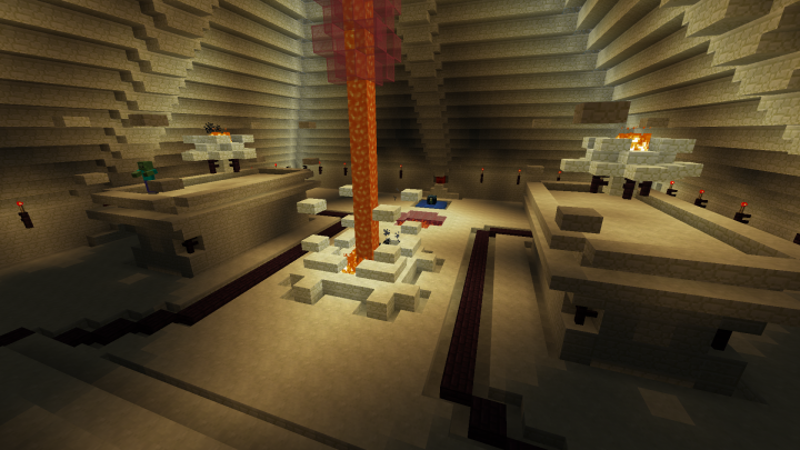 Lethal Pyramid Dungeon Minecraft Map
