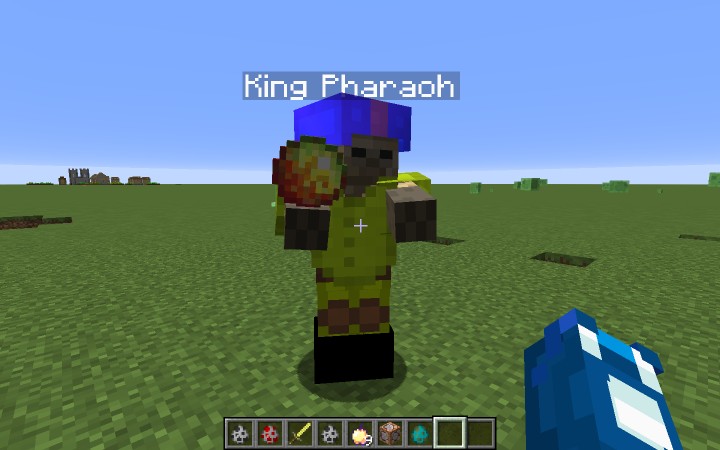 King Pharaoh Boss in One Command! Minecraft Map