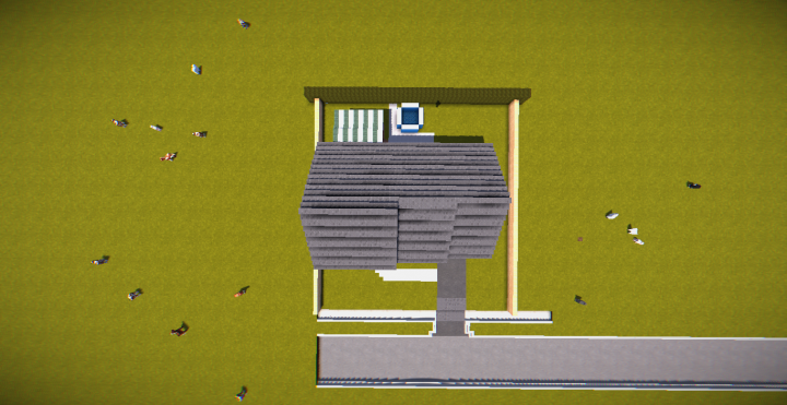 Small Canadian House Minecraft Map