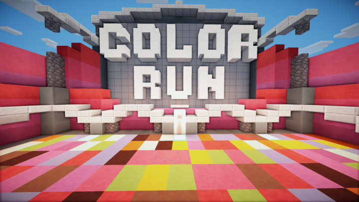 Color Run 2.5 - Fast-paced and Intense PvP & Solo Minigame Minecraft ...