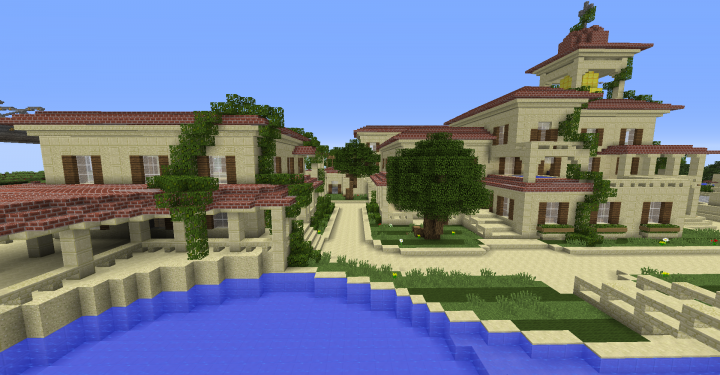 Old Italian Villa Minecraft Map
