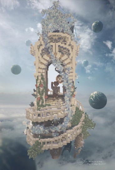 Heaven's Door Minecraft Illustration by CybiDuck & lolipop4498 ...