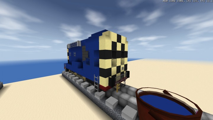 BR Class 08 Shunter Minecraft Map