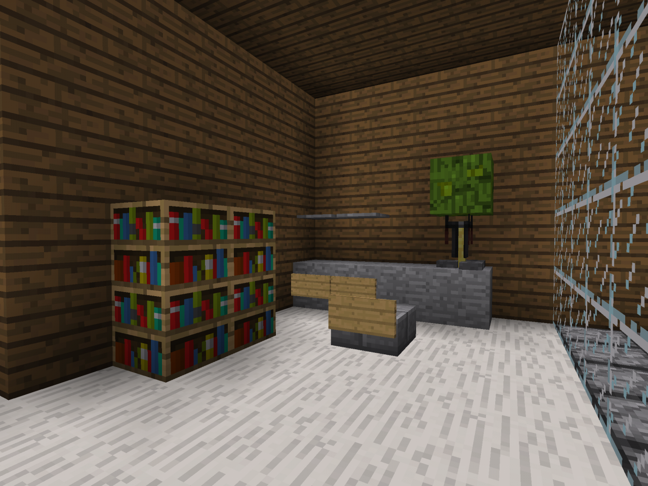 Mid-Centery modern house Minecraft Map