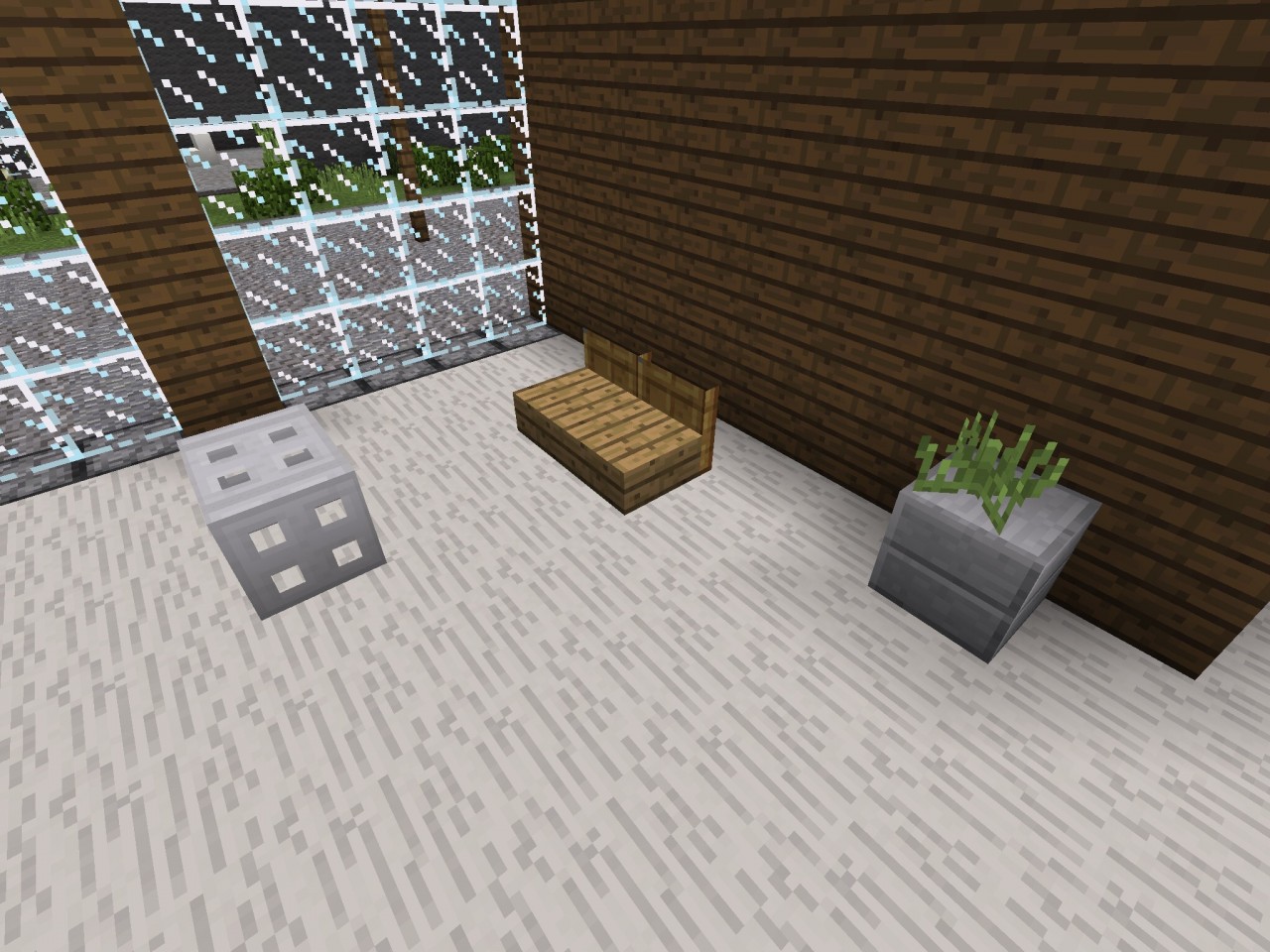 Mid-Centery modern house Minecraft Map