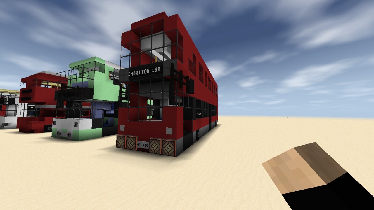 Wright Gemini Volvo B7TL Minecraft Map