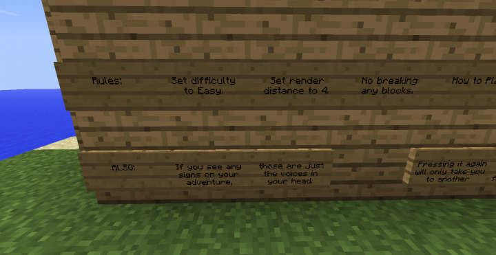 Find the Difference Minecraft Map