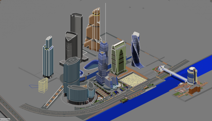 Moscow City Minecraft Map