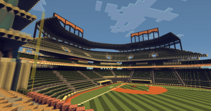 Baseball Park Minecraft Map