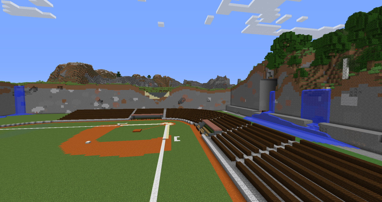 Baseball Park Minecraft Map