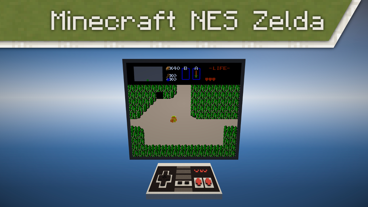 Original NES Zelda in Minecraft [vanilla] Minecraft Project