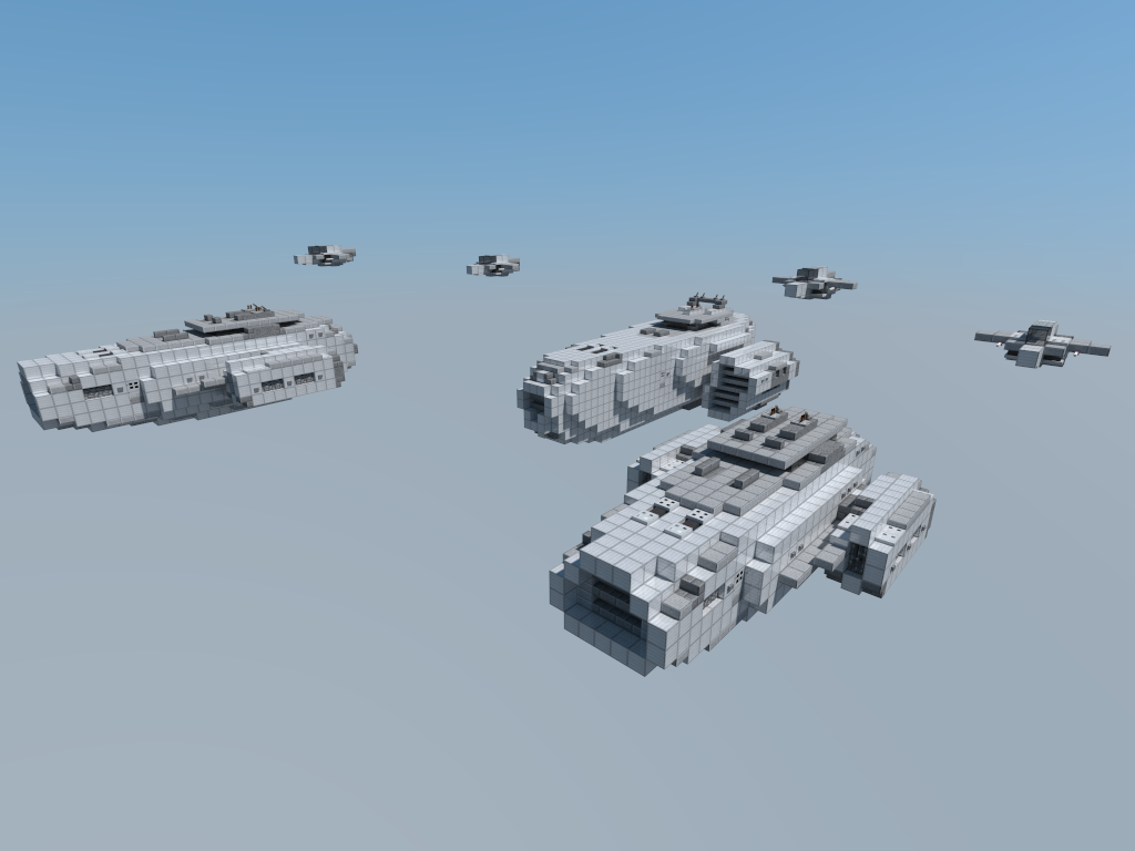 Spacecraft pack Minecraft Map