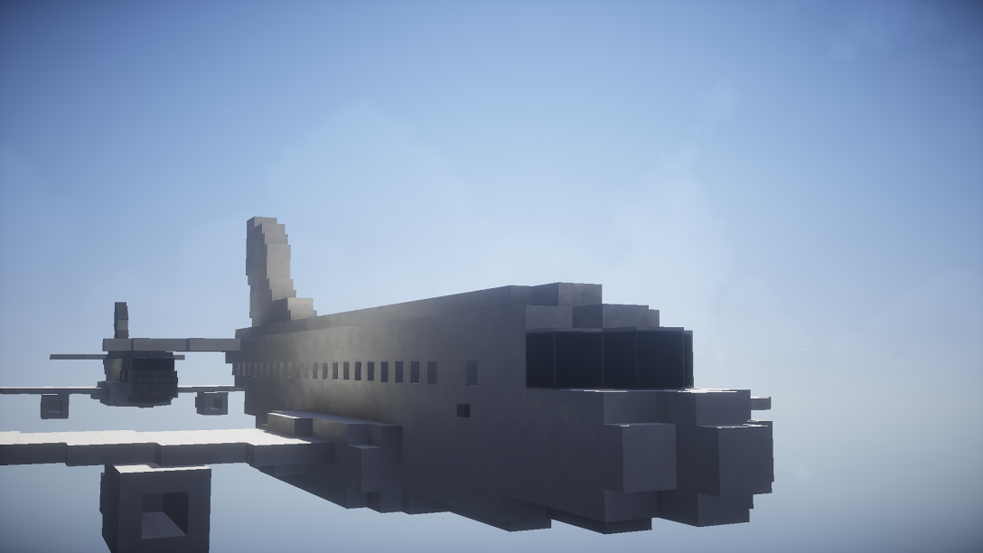 Embraer E-Jet E175-E2 Minecraft Map