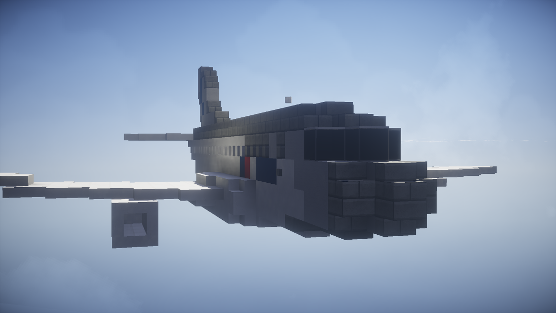 Embraer E-Jet E175-E2 Minecraft Map