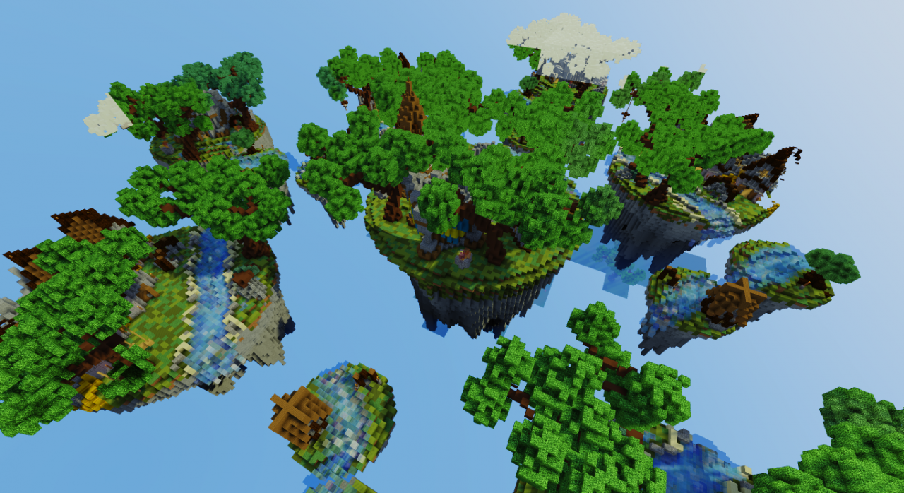Mega Skywars Map [Frontier Assault] Minecraft Map
