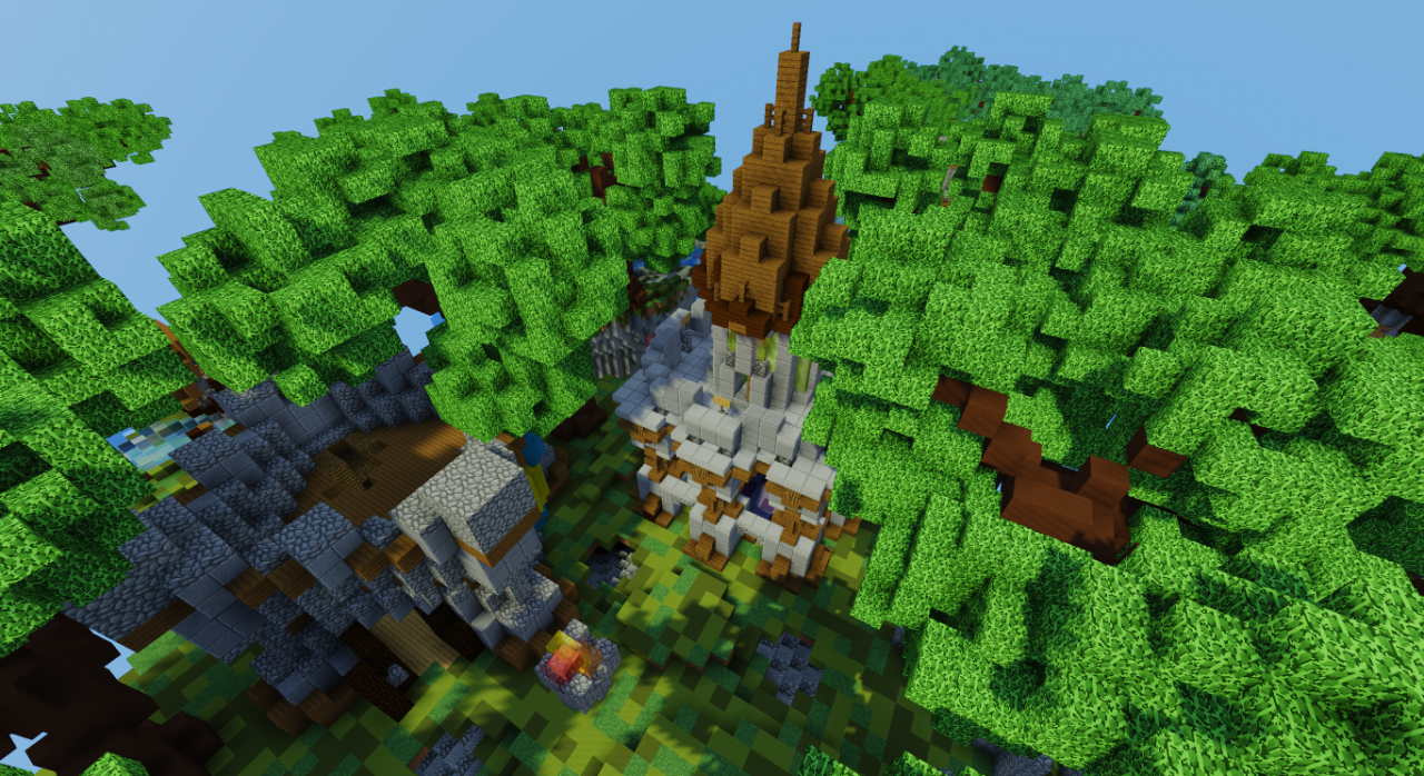 Mega Skywars Map [Frontier Assault] Minecraft Map