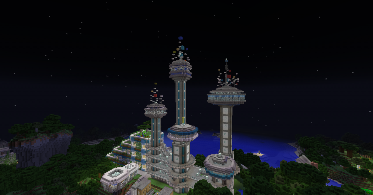 Modern Tower Complex Minecraft Map