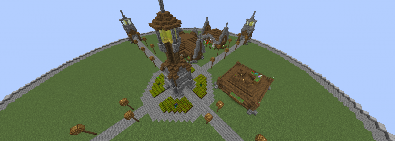 Floating Island Minecraft Map