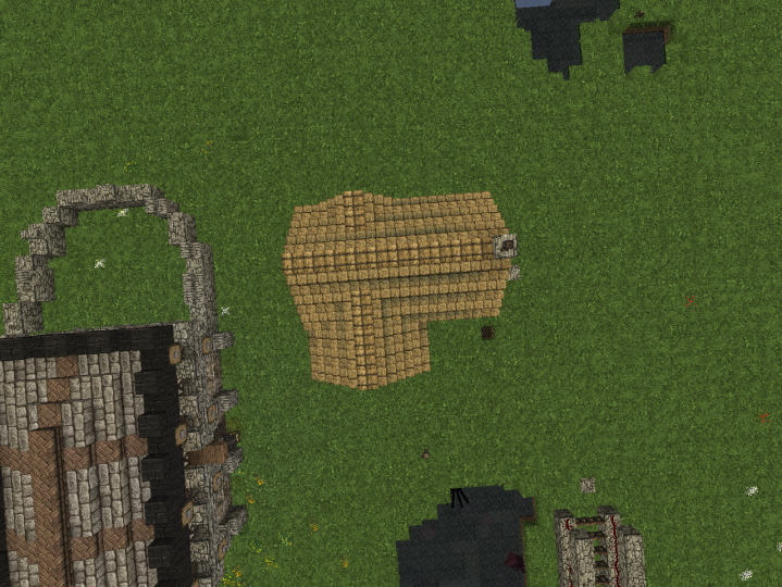 medieval cottage/ farmhouse Minecraft Map