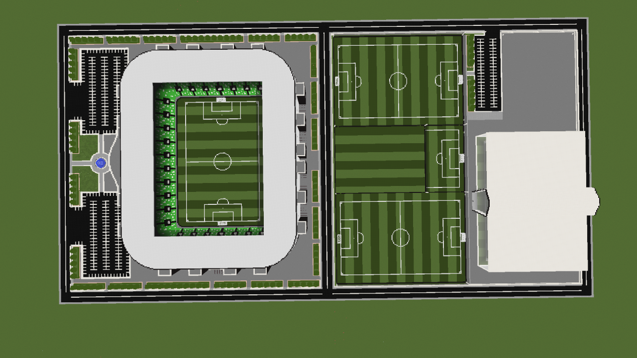 football stadium Minecraft Map