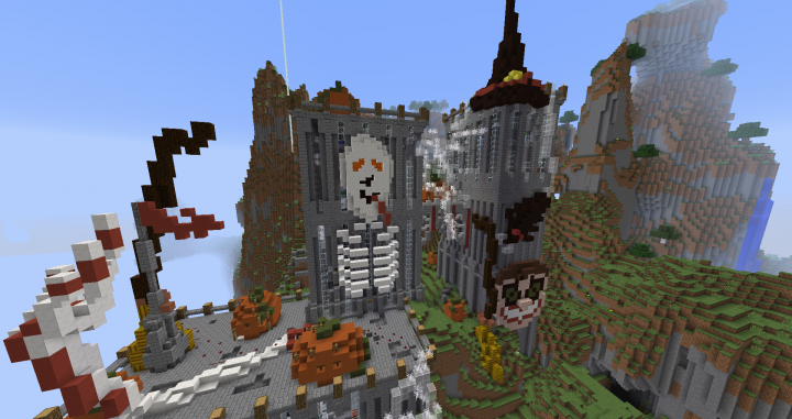 Halloween Horror Castle Minecraft Map