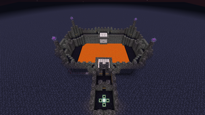 GHAST DODGEBALL Minecraft Map