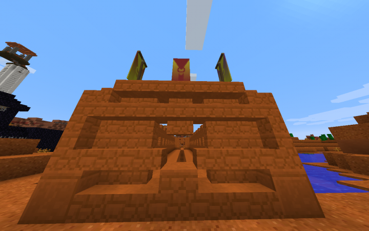 Red Sandstone Stronghold Minecraft Map
