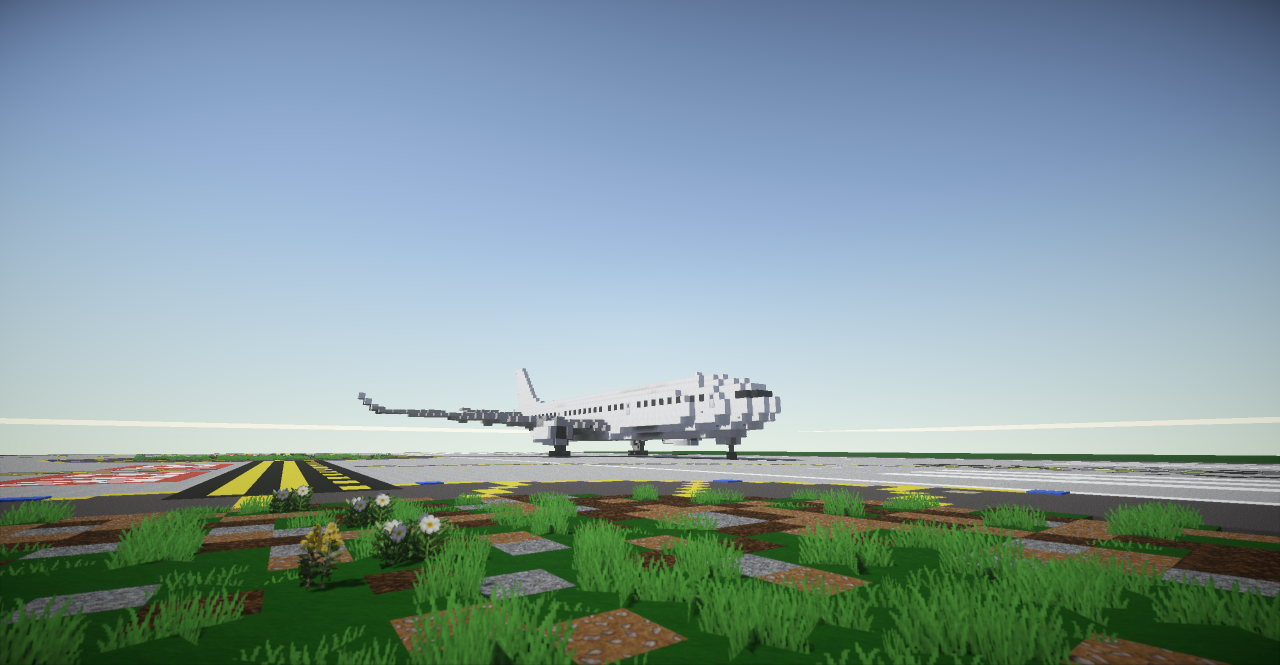Airbus A330-300 [1.5:1 scale] [Redesign] Minecraft Map