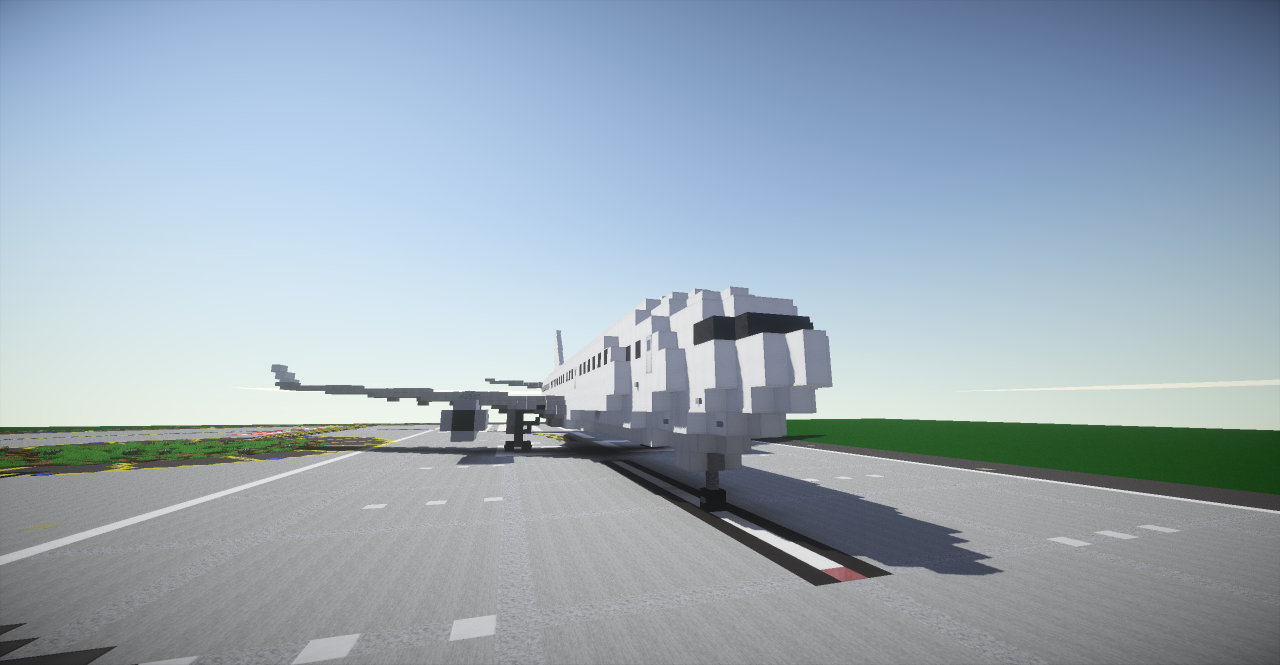 Airbus A330-300 [1.5:1 scale] [Redesign] Minecraft Map