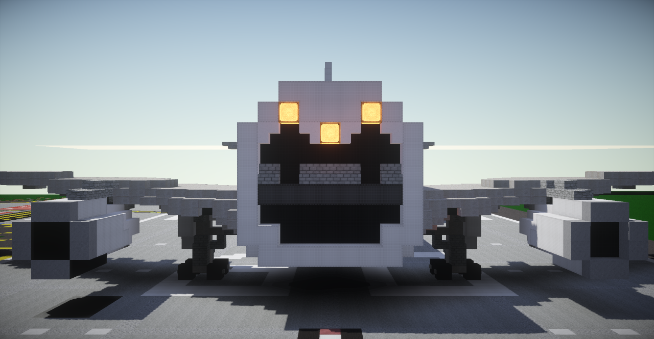 Airbus A330-300 [1.5:1 scale] [Redesign] Minecraft Map